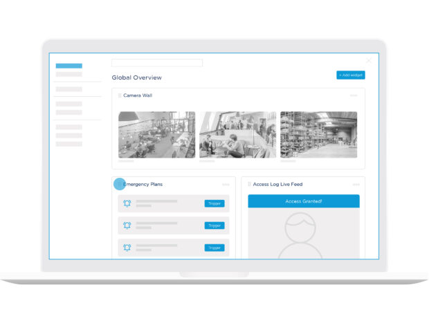 Custom Dashboard - Access Control Software- Genea